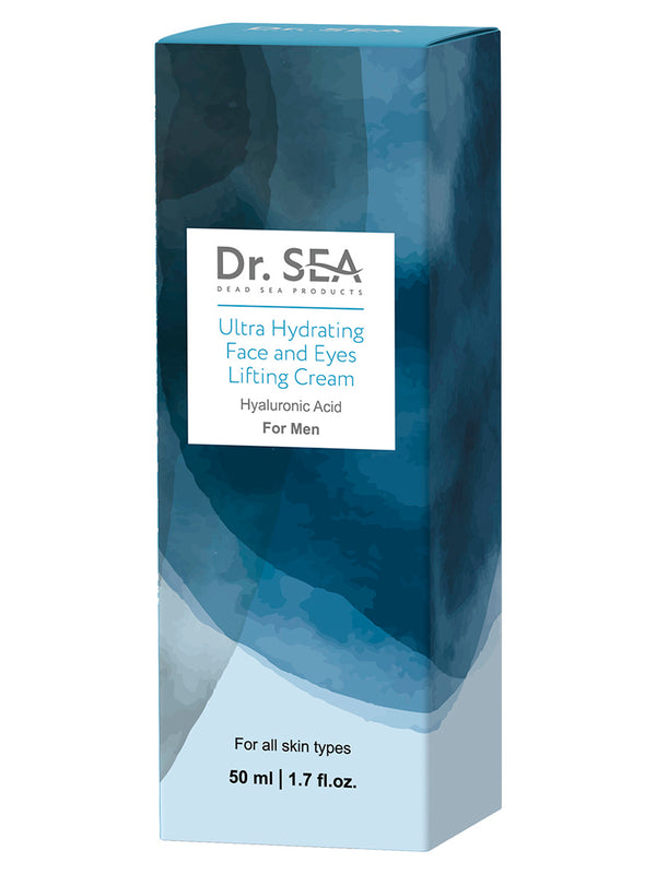 Ultra-Hydrating Face & Eye Lifting Cream – Hyaluronic Acid – 50 ml